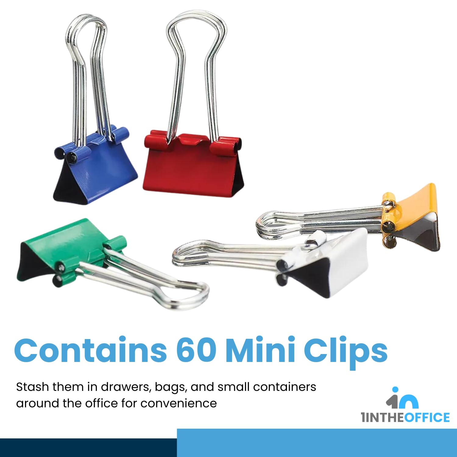 Snapklik.com : Mini Binder Clips, Paper Clamp, Metal Binder Clips ...