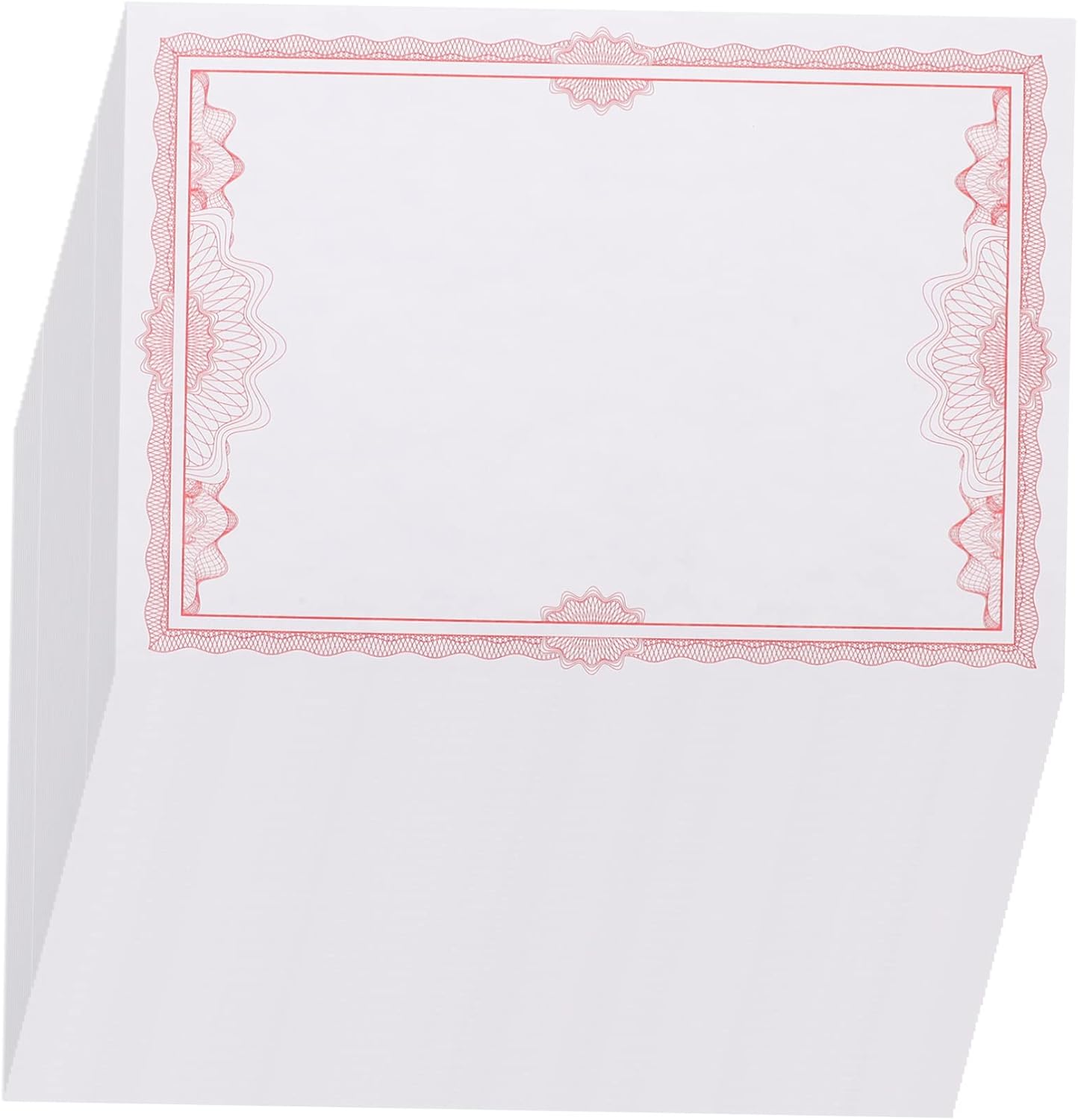 Amazon.com : VILLCASE 100 Sheets Award Paper Blank Certificate Papers ...