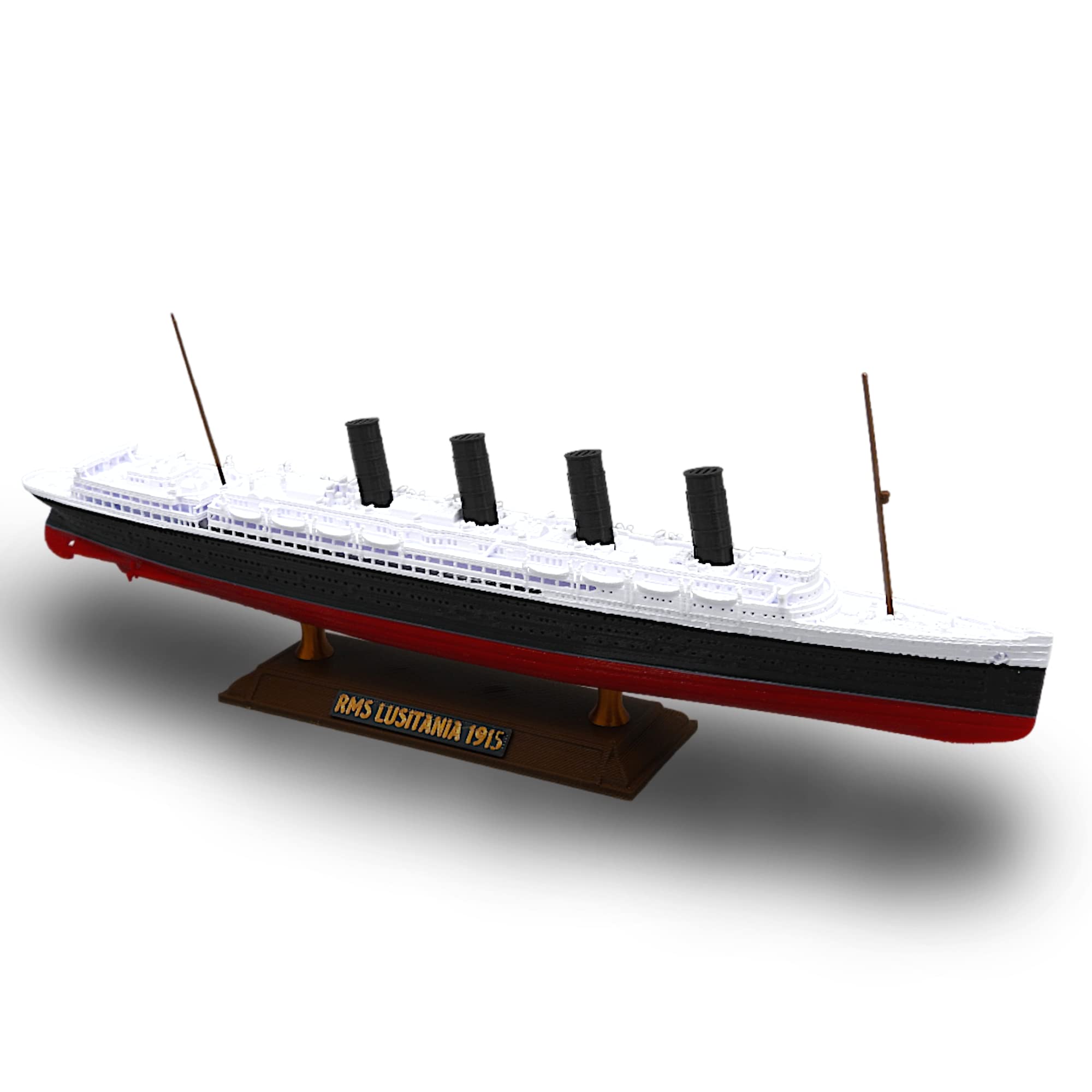 Amazon.com: TheRoller3d RMS LUSITANIA Wartime Model - Highly Detailed ...