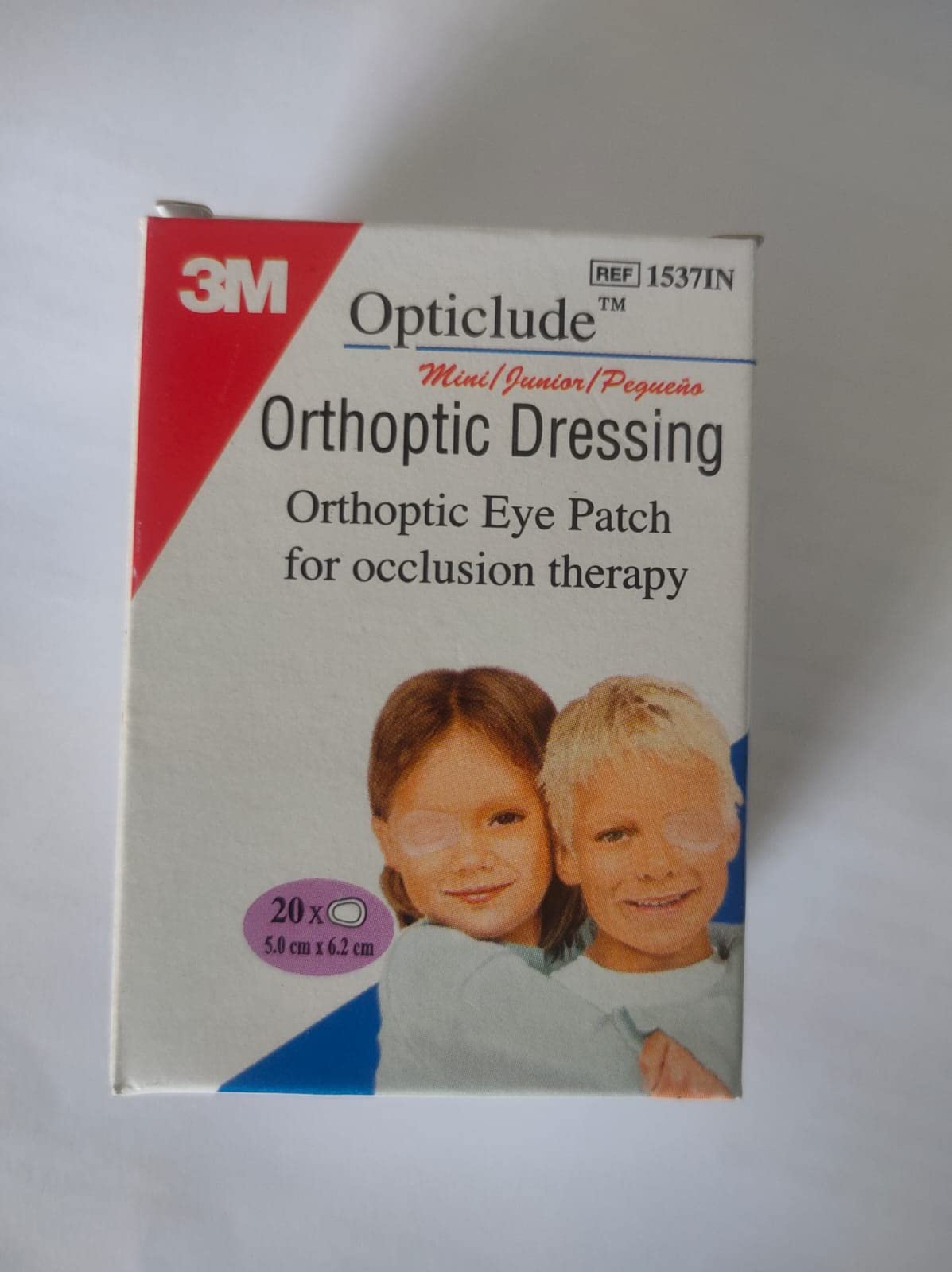 Opticlude Orthoptic Boy's and Girl's Coloured Junior Eye Patches 1537 ...