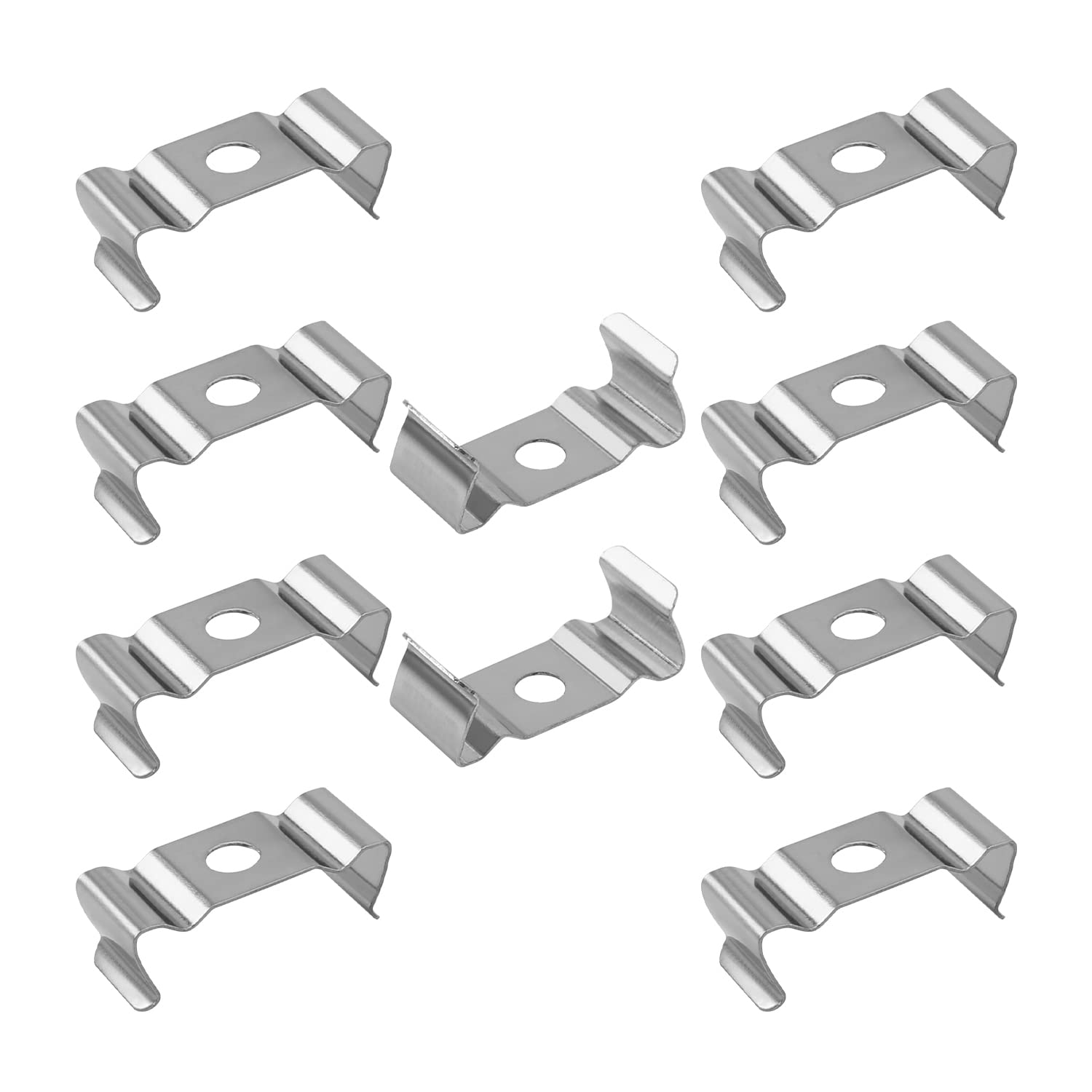 Othmro 16-Pack T5 Clips Bracket Hanger for LED Light Tube, LED ...