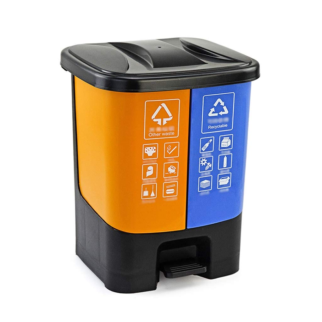 Lofami Indoor Dustbins 2 In 1 Home Plastic Garbage Sorting | Desertcart ...