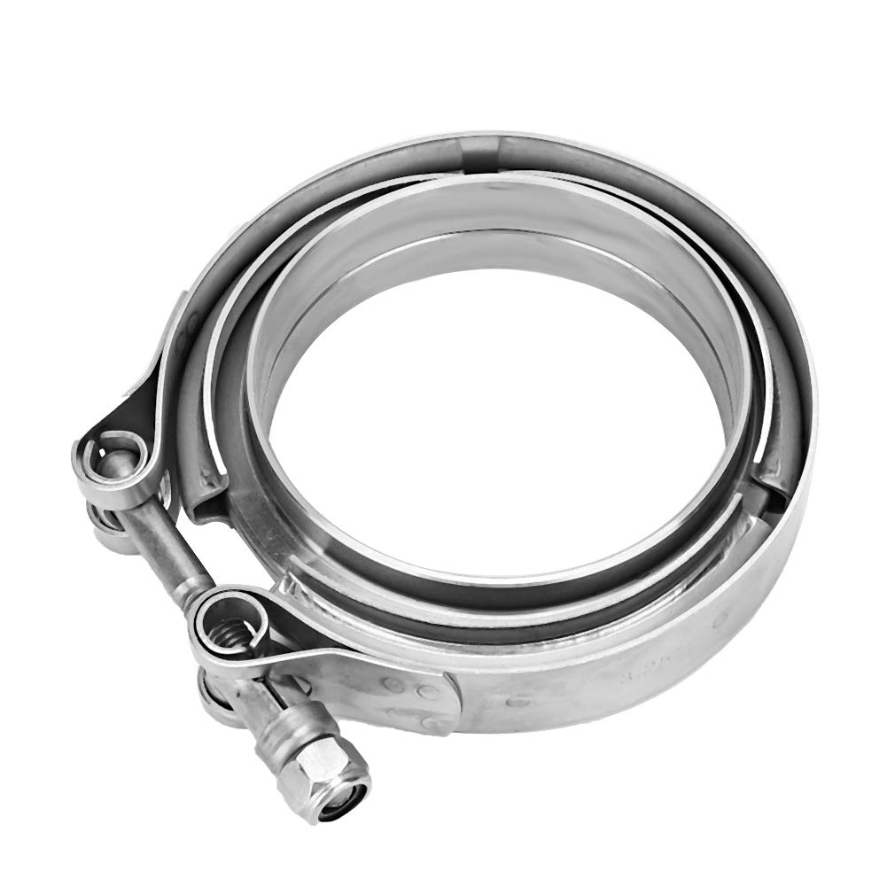 Buy V-Band Clamp Flange for Turbo Exhaust Downpipes Car Exhaust System ...