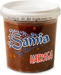 Sauce harissa SAMIA - le pot de 150 g Lot De 4 - Par Lot : Amazon.fr