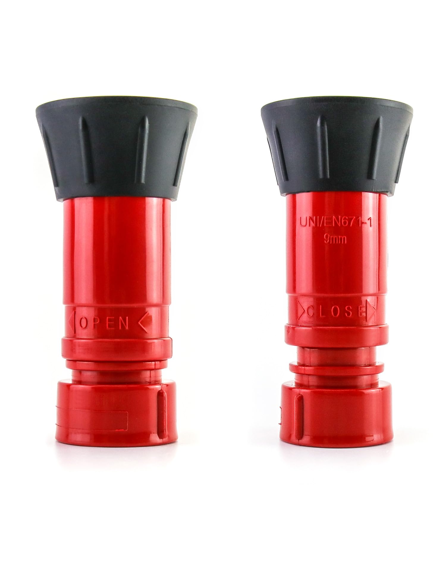 Snapklik.com : Fire Hose Nozzle, 1" Heavy Duty NPSH/NPT Thermoplastic ...