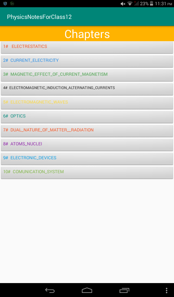 Physics book for class 12 - App on Amazon Appstore