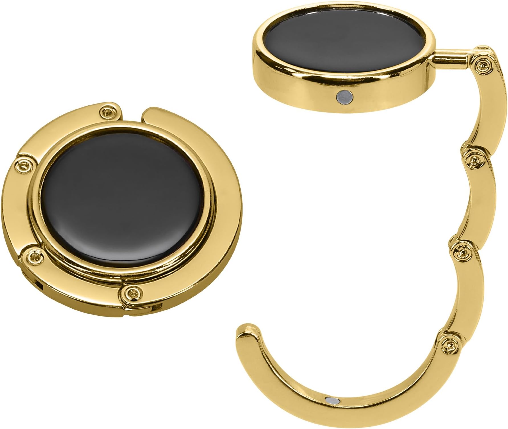 Amazon.com: kwmobile Purse Hooks for Table - Set of 2 Metal Handbag ...