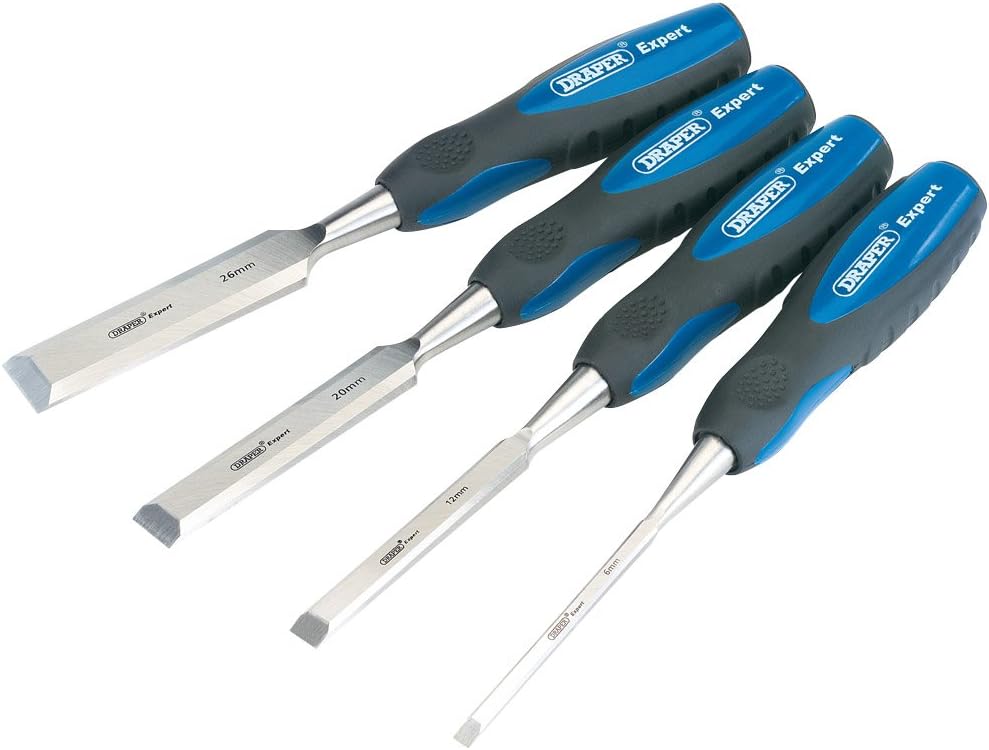 Draper Expert 89726 4-Piece Soft-Grip Chisel Set - Amazon.com