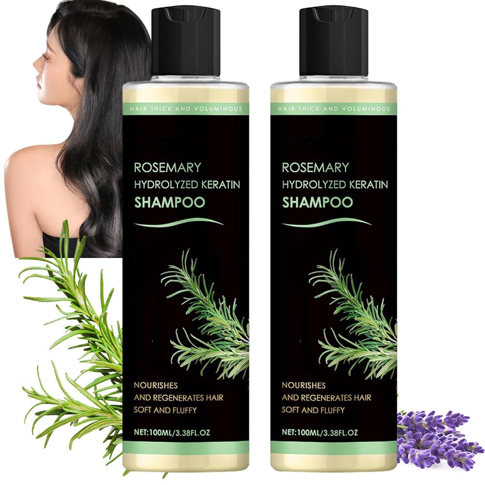 Amazon.com : Rosemary Hydrolyzed Keratin Shampoo, Rosemary Leaf Oil ...