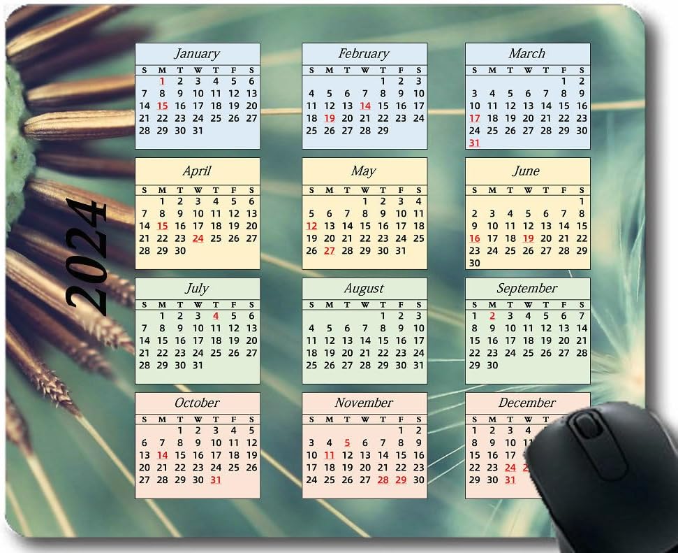 Amazon.com: 2024 Calendar Scenery Mousepads Clouds Sky Rainbow Utah ...