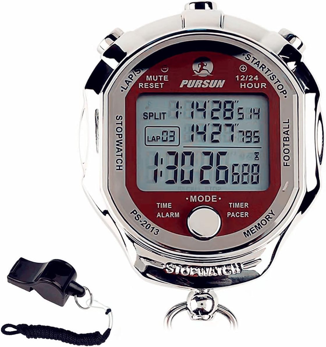 Amazon.com : Professional Timer Stopwatch, Digital Sports Stopwatch ...