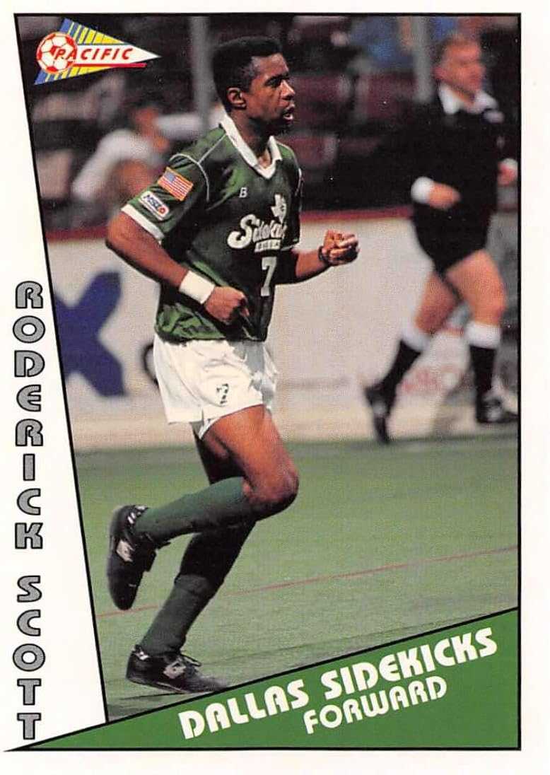Amazon.com: 1991-92 Pacific MSL Soccer #93 Roderick Scott Dallas ...