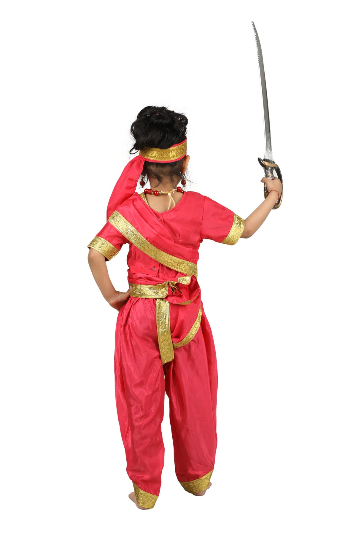 Buy BookMyCostume Rani Laxmi Bai with Jewellery Jhansi ki Rani Freedom ...