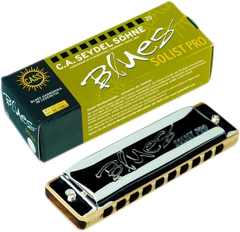 Amazon.com: SEYDEL Blues SOLIST PRO Harmonica B : Musical Instruments