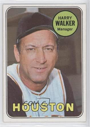 Amazon.com: Harry Walker (Baseball Card) 1969 Topps - [Base] #633 ...
