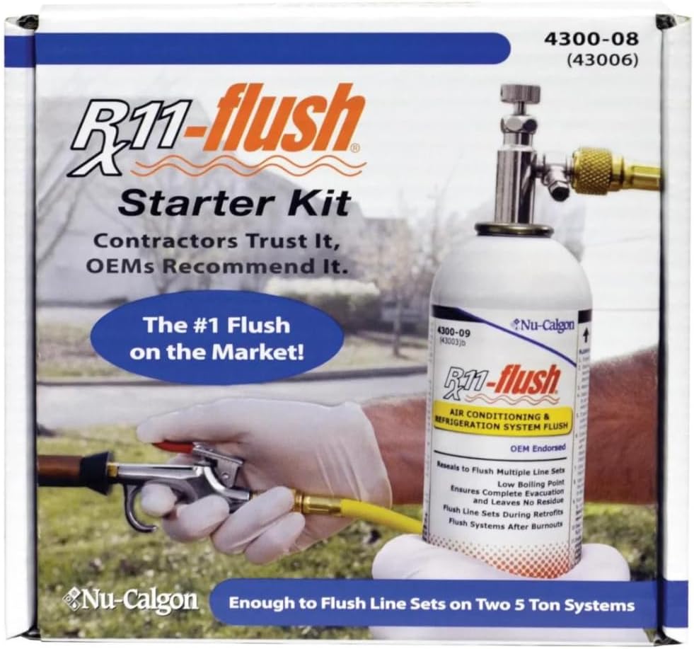 Amazon.com: R11-flush Air Conditioning & Refrigeration System Flush ...