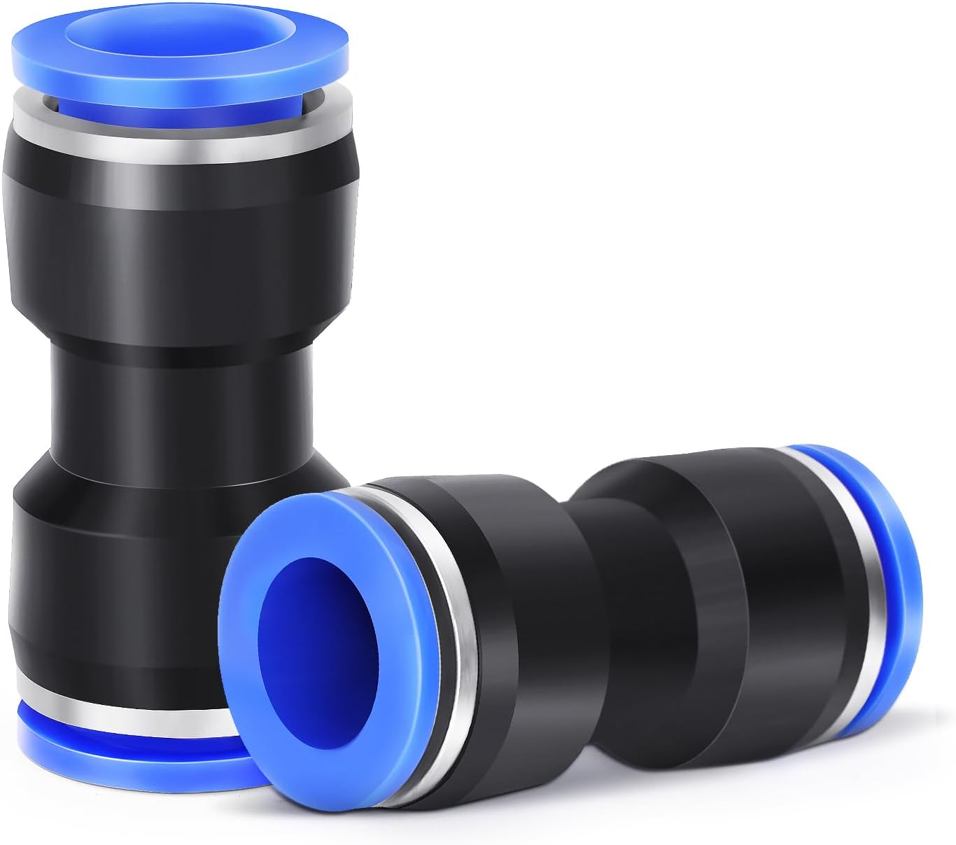 5/8" Tube OD Push to Connect Fitting, Straight Pneumatic Connector ...