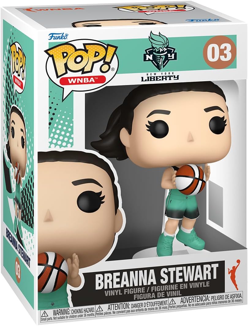 Amazon.com: Funko Pop! WNBA: New York Liberty - Breanna Stewart - WNBA ...