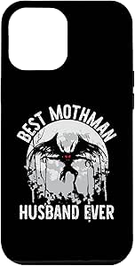 Amazon.com: iPhone 13 Pro Max Mothman Cryptid Monster Cryptozoology Mythical Creature Case ...