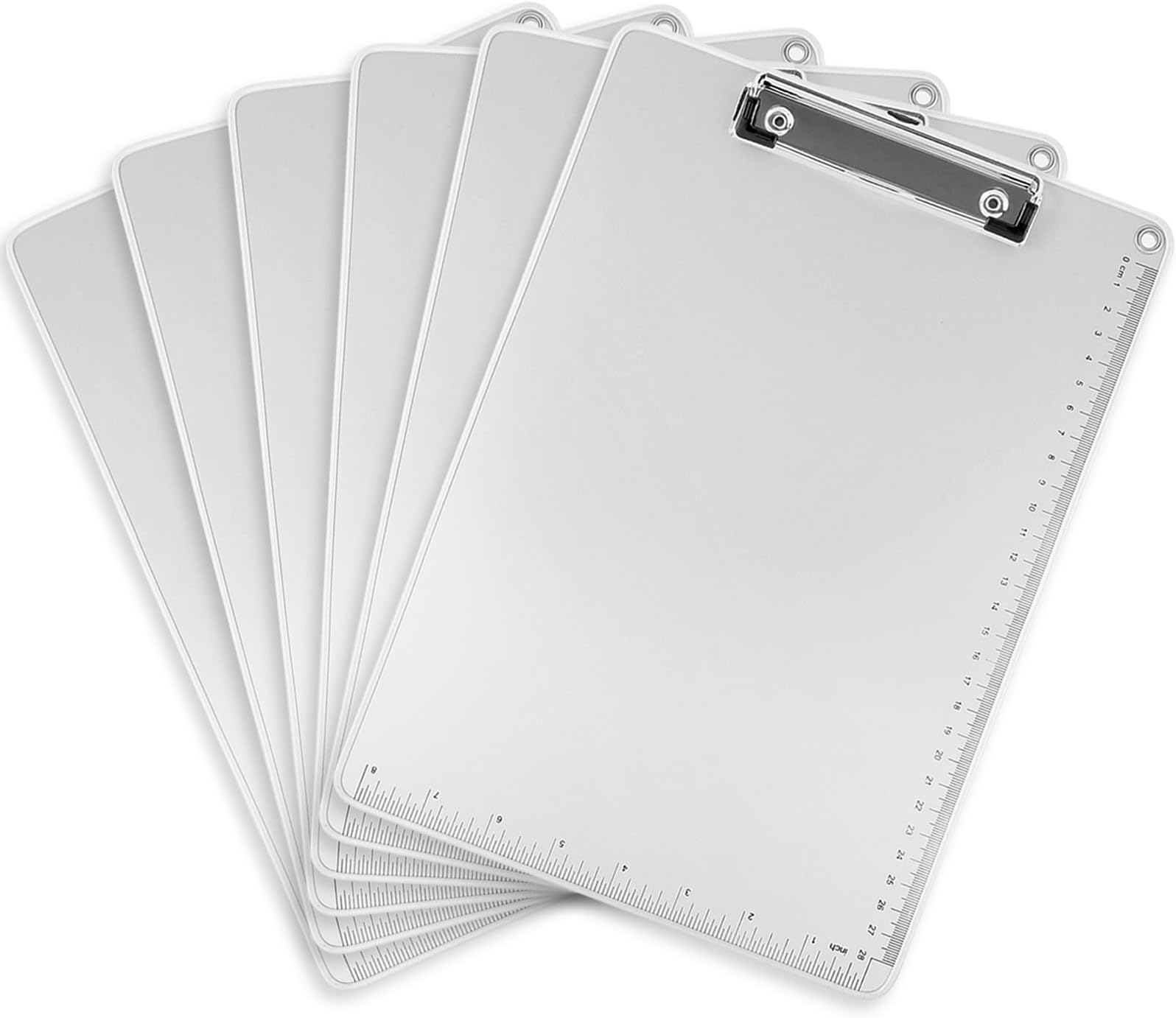 Amazon.com : Amazon Basics Aluminum Clipboard, Letter Size, Standard ...