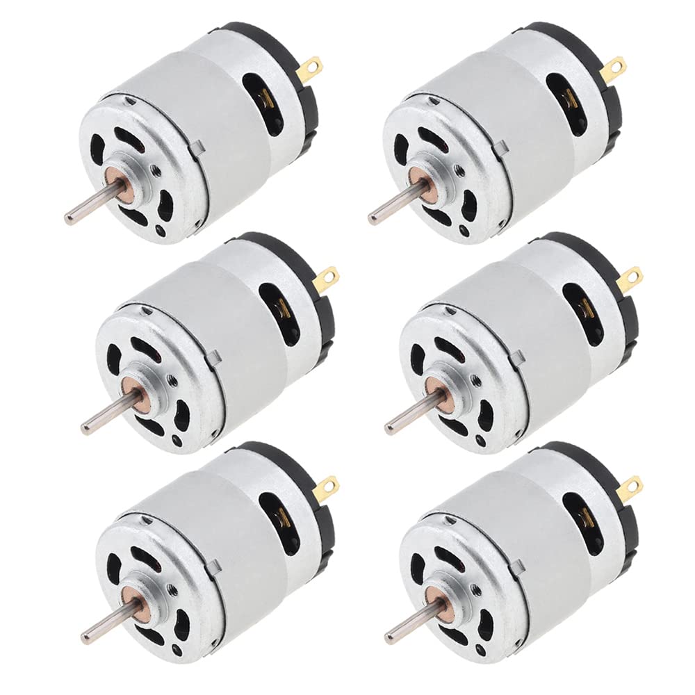 Amazon.com: ChgImposs RS360 DC Motor 6-12V 12000-24000RPM High Speed ...