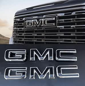 Amazon.com: Set 2 OEM 2019-2025 Front & Tailgate Emblem Kit Replacement ...