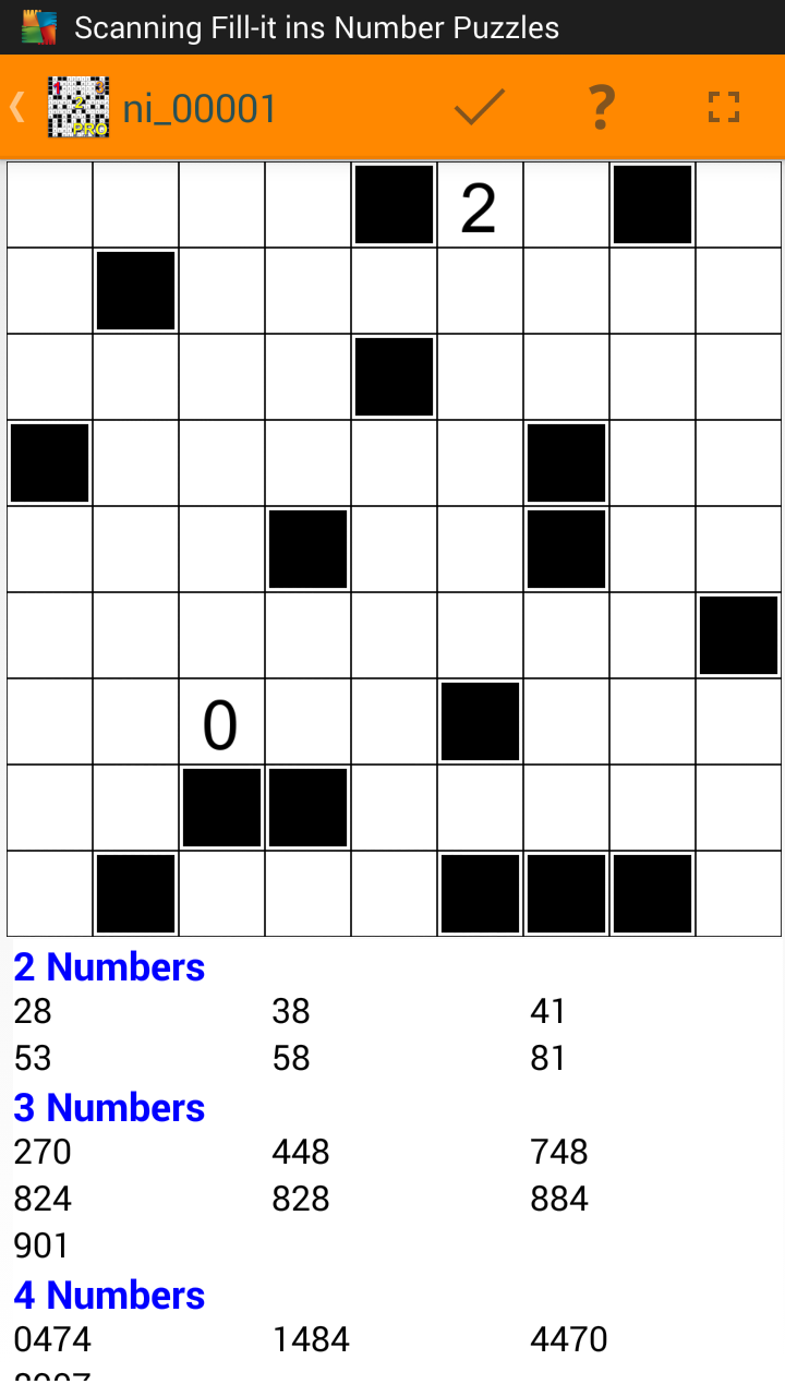 Fill-it ins number puzzles PRO - App on Amazon Appstore