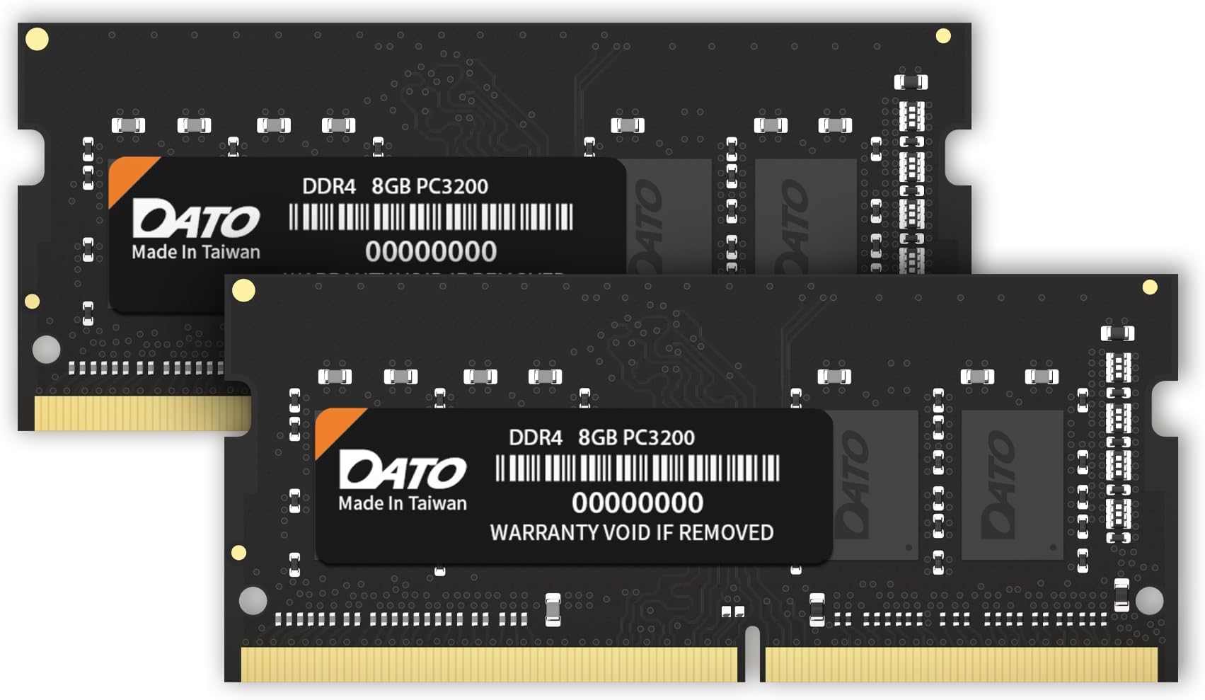DATO 16GB RAM (8GBx2), DDR4 3200MHz PC4-25600 CL22 SODIMM 1.2V 260-Pin ...