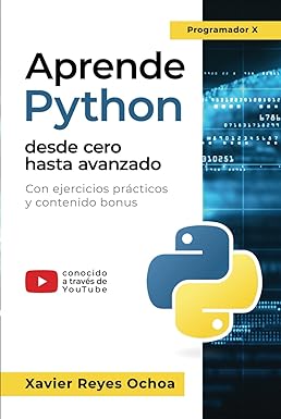Amazon.com: Aprende Python desde cero hasta avanzado - El libro completo de la programacion ...