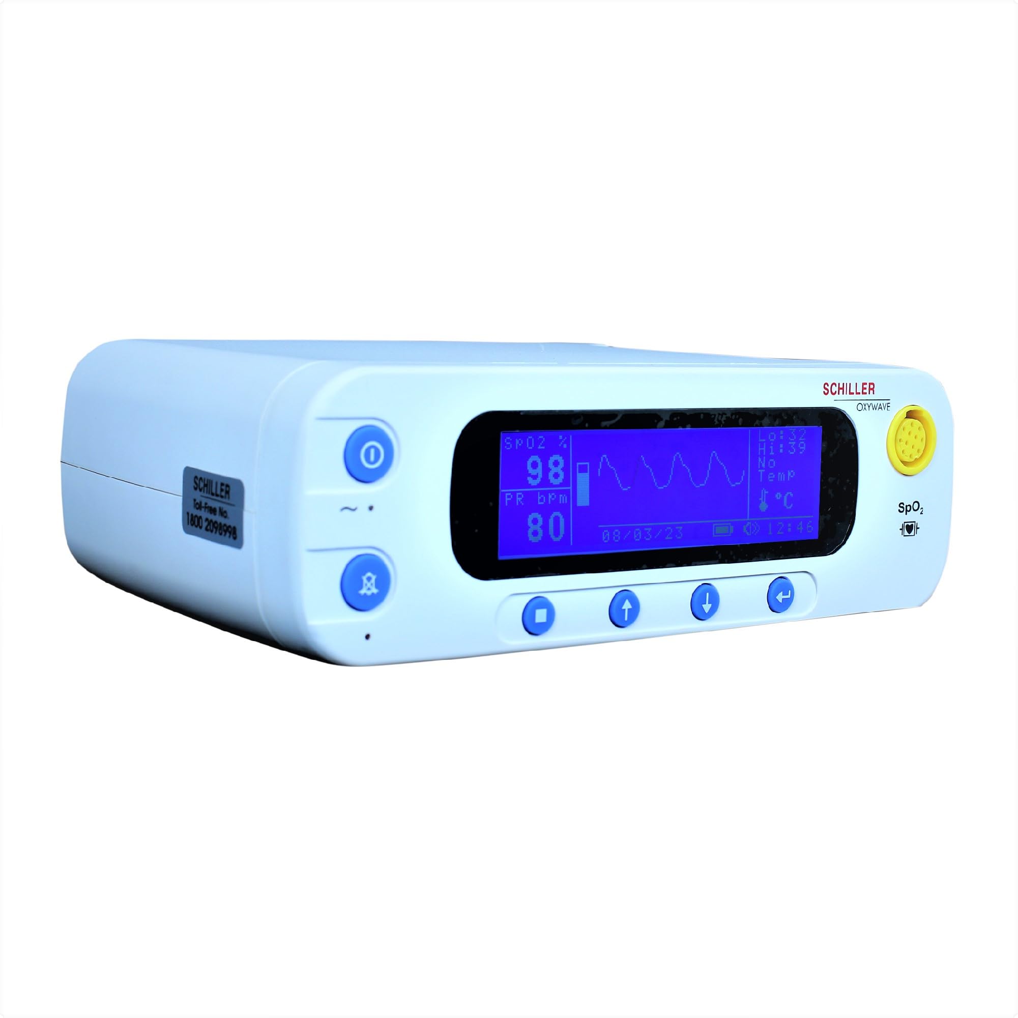 SCHILLER OXYWAVE | Desktop Pulse Oximeter | Portable Pulse Oximeter ...