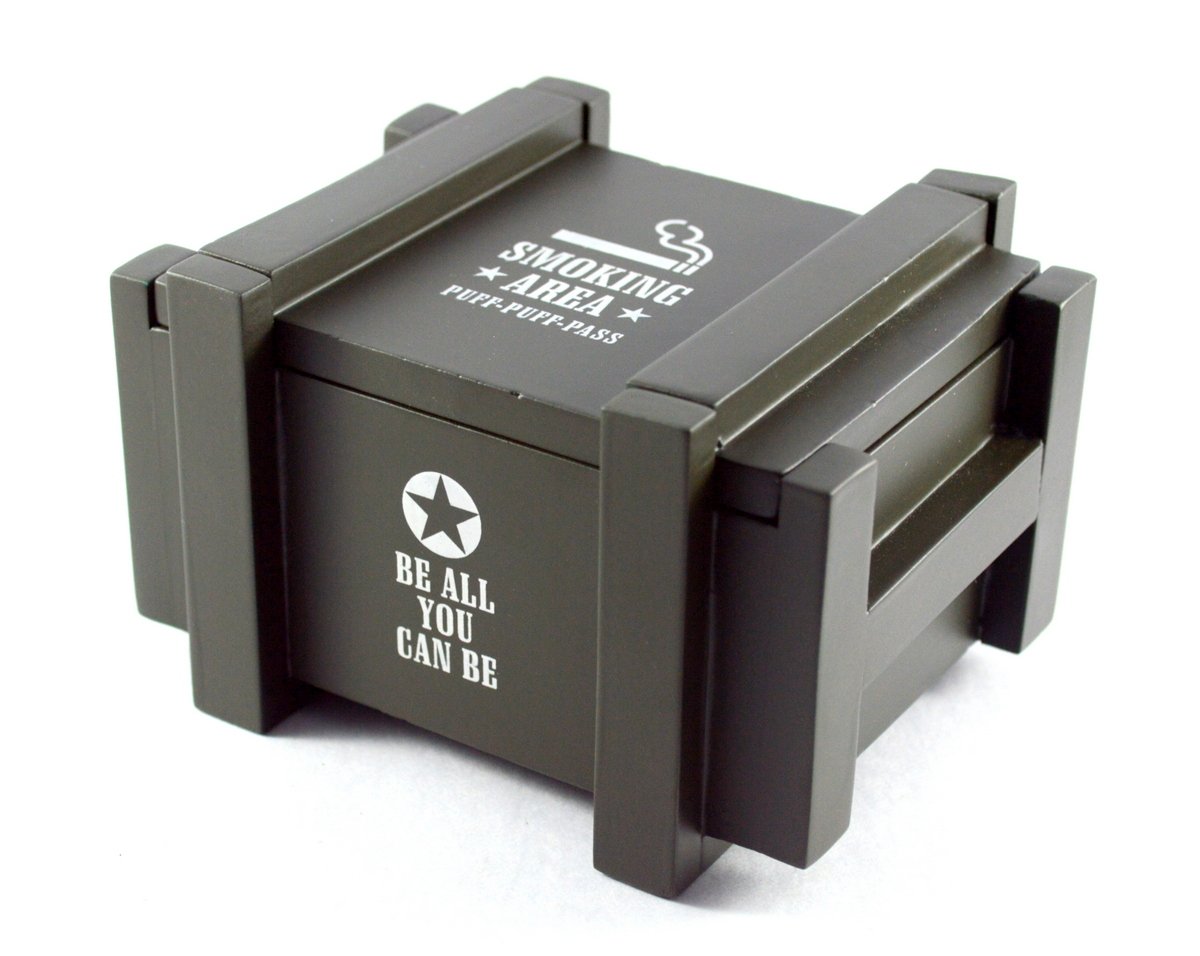 Buy Ek Do Dhai Ashtray, Rectangular Shape, Antique Style, Perfect for ...