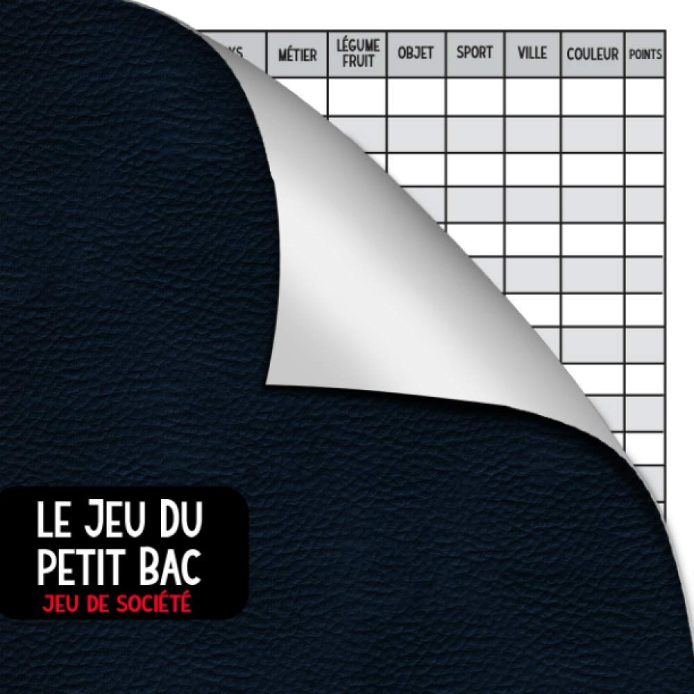 Le Jeu Du Petit Bac Jeu De Societe Carnet Remplir | Desertcart OMAN