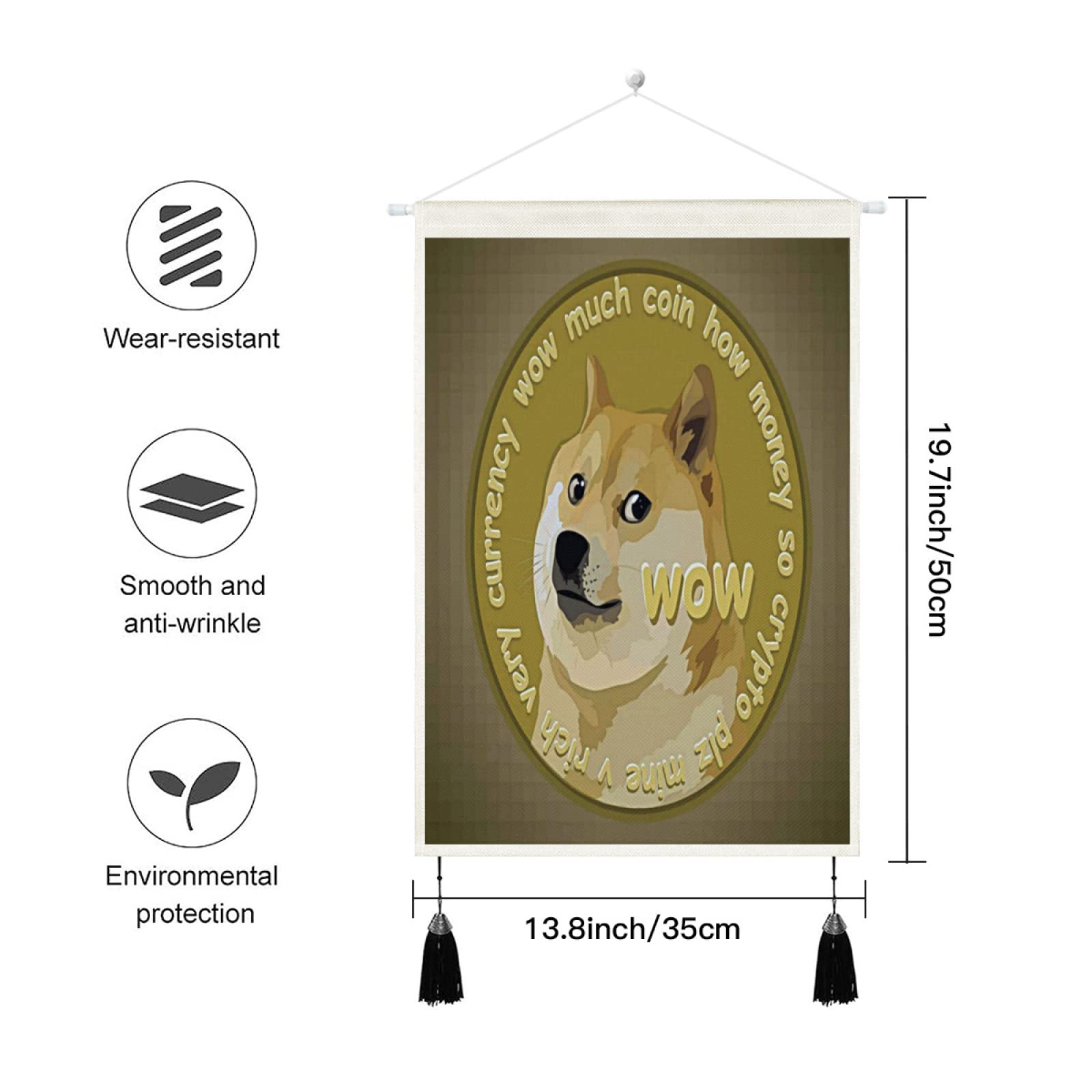 Doge Meme Wow Poster