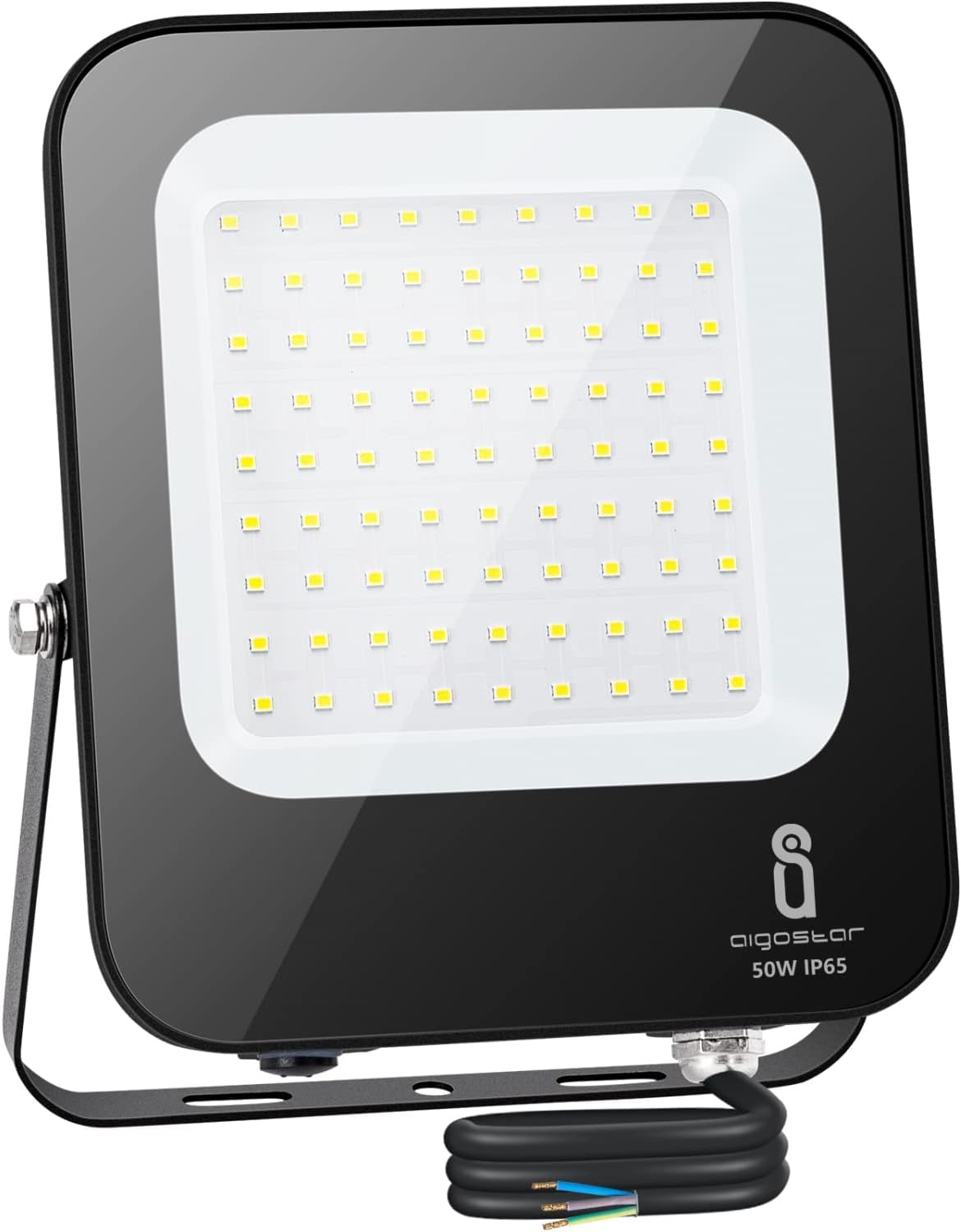 50W 5000 Lumen Faretto LED Da Esterno, 72LED Bianco Freddo Faro LED ...
