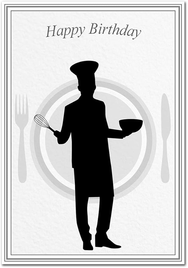 Chef Birthday Cards for him - Best Unusual Unique Cool Special - Men ...