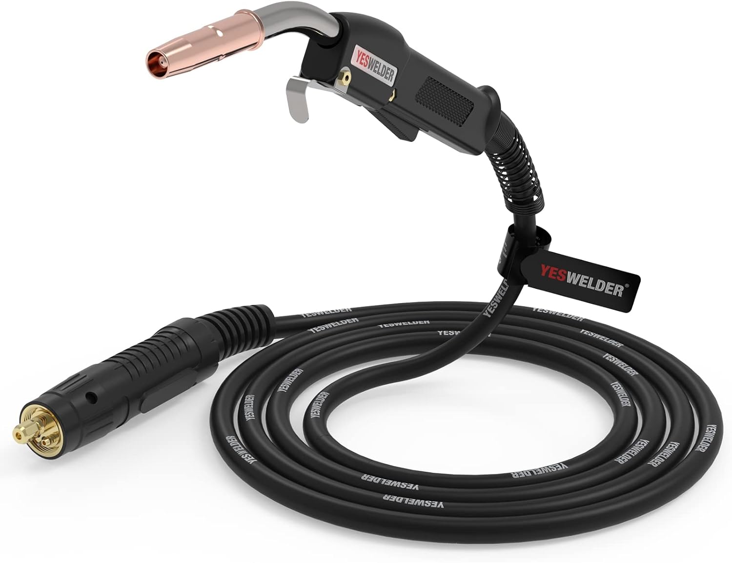 YESWELDER 15ft 250A MIG Welding Gun Euro connection Replacement for ...