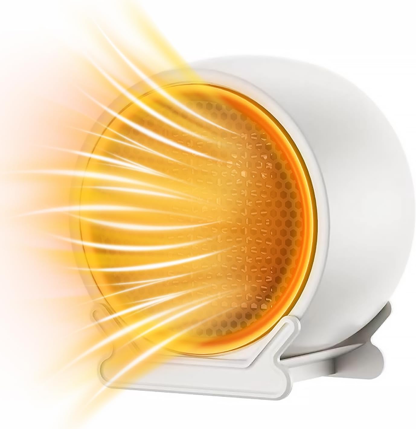 Amazon.com: ORTROLA Portable Electric Space Heater Low Noise Fast ...