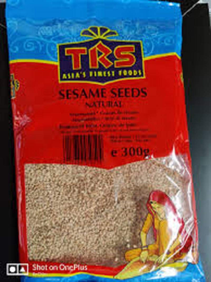 TRS Sesame Seeds Natural 300g Pack : Amazon.co.uk: Grocery