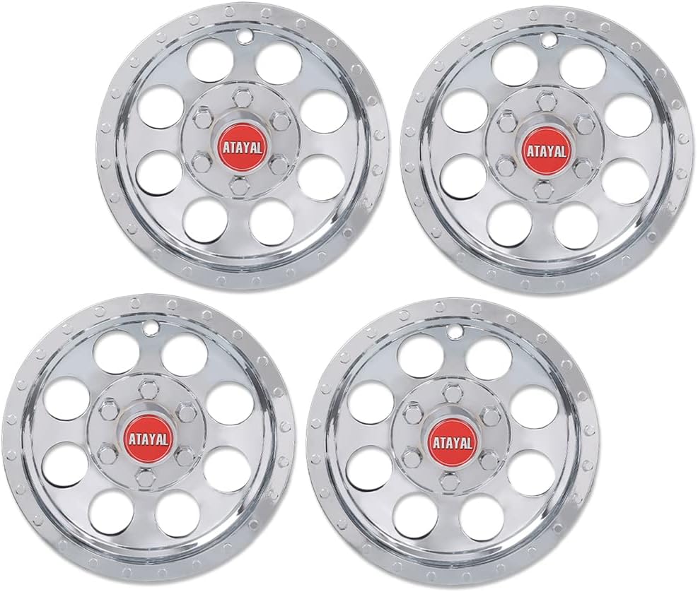Amazon.com: InTech Auto Wheel Center Hub Caps for EZGO Yamaha SS Golf ...