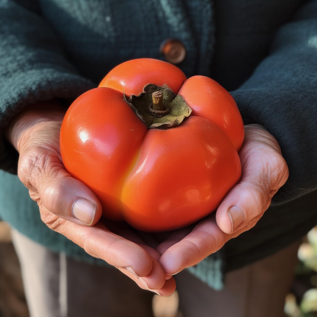 Amazon.com : Giant Fuyu Persimmon Tree - 24" Tall Live Plant - Gallon ...