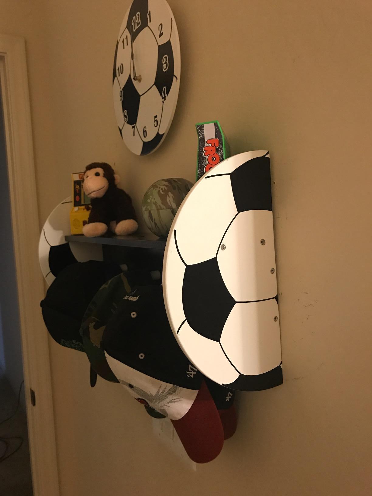 Amazon.com: Trend Lab Baseball Shelf with Peg Hooks : Baby