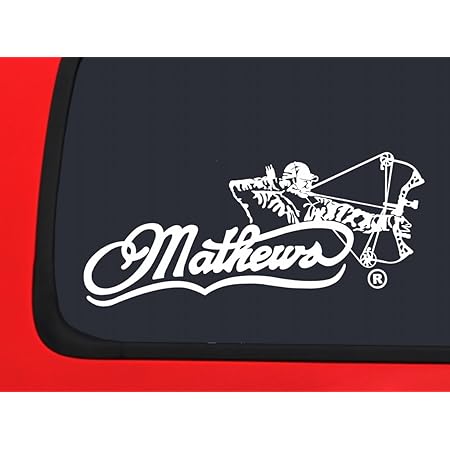 Amazon.com: Mathews Solocam Logo'd - Archery - White Hunting window ...