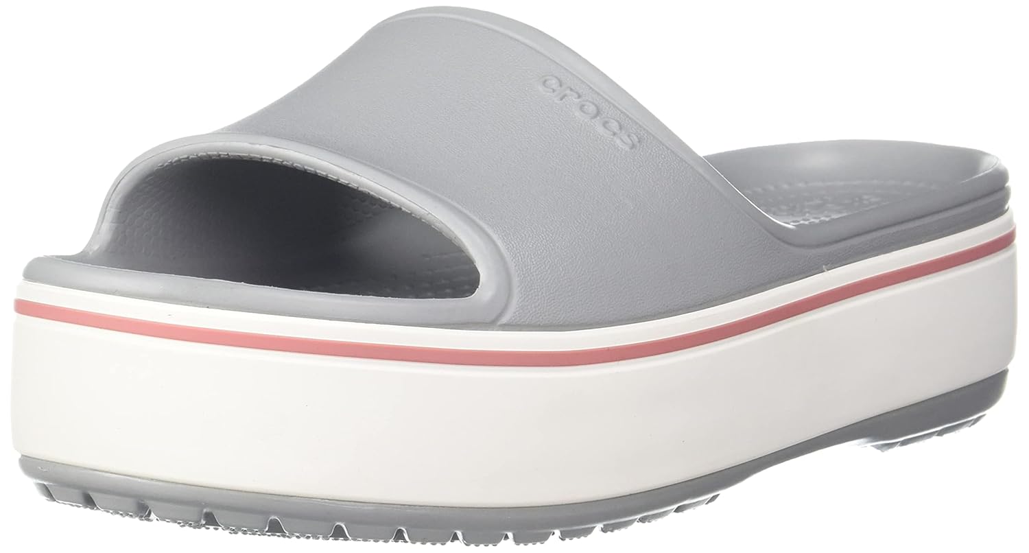 crocs womens Crocband Platform Slide Icb/Icb Sliders : Amazon.in: Shoes ...