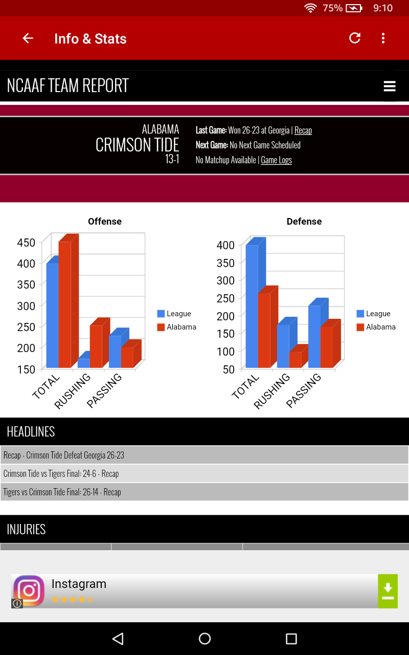 Alabama Football - App on Amazon Appstore