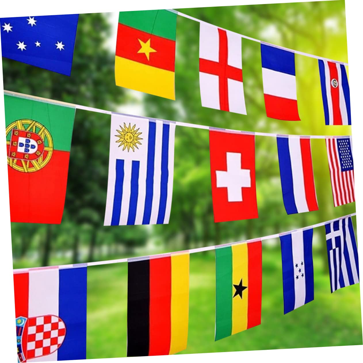 Internationale Vlaggenbanner