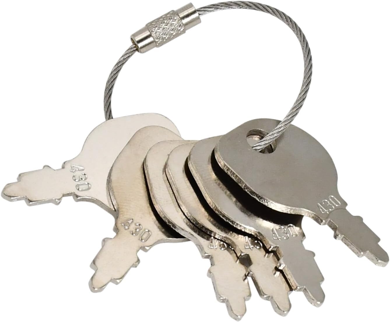 Amazon.com: Molloparts 6PCS 430 Starter Ignition Keys 430-009 691959 ...