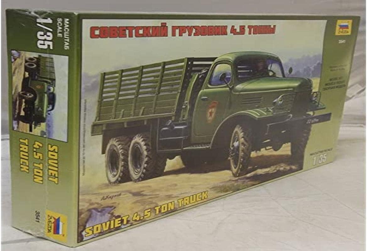Amazon.com: Zvezda Models Soviet ZIS-151 6x6 Truck : Arts, Crafts & Sewing