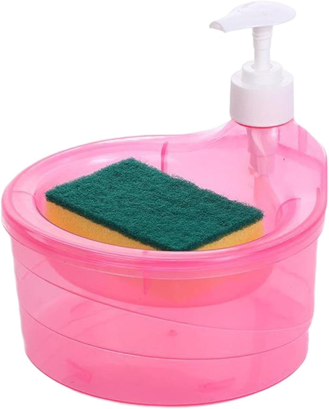 Amazon.com: Soap Dispenser and Scrubber Holder 2 in 1 Gadgets,Soap ...