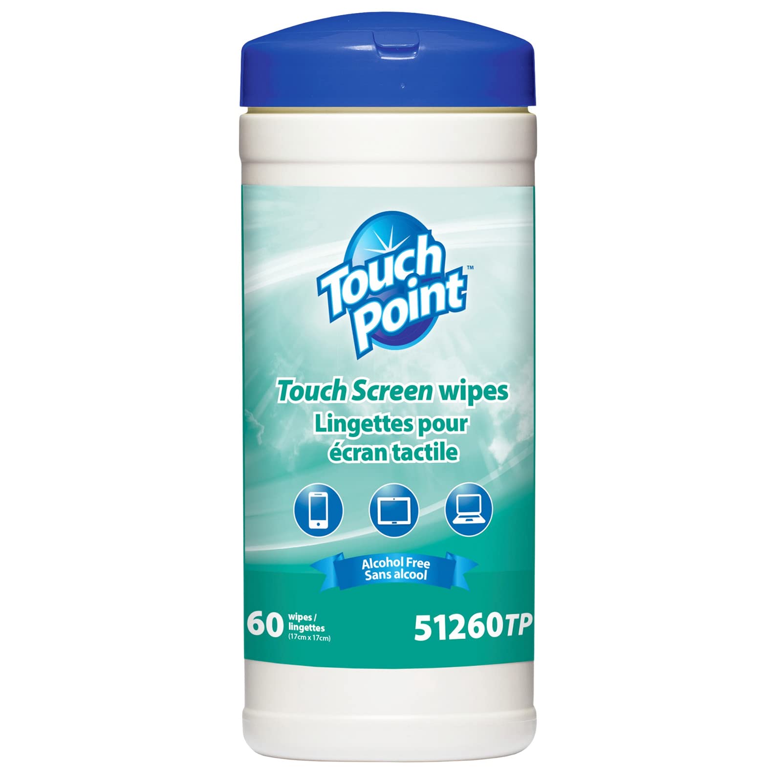 Amazon.com: Touch Point Touch Screen Wipes - Disposable Wipes for All ...
