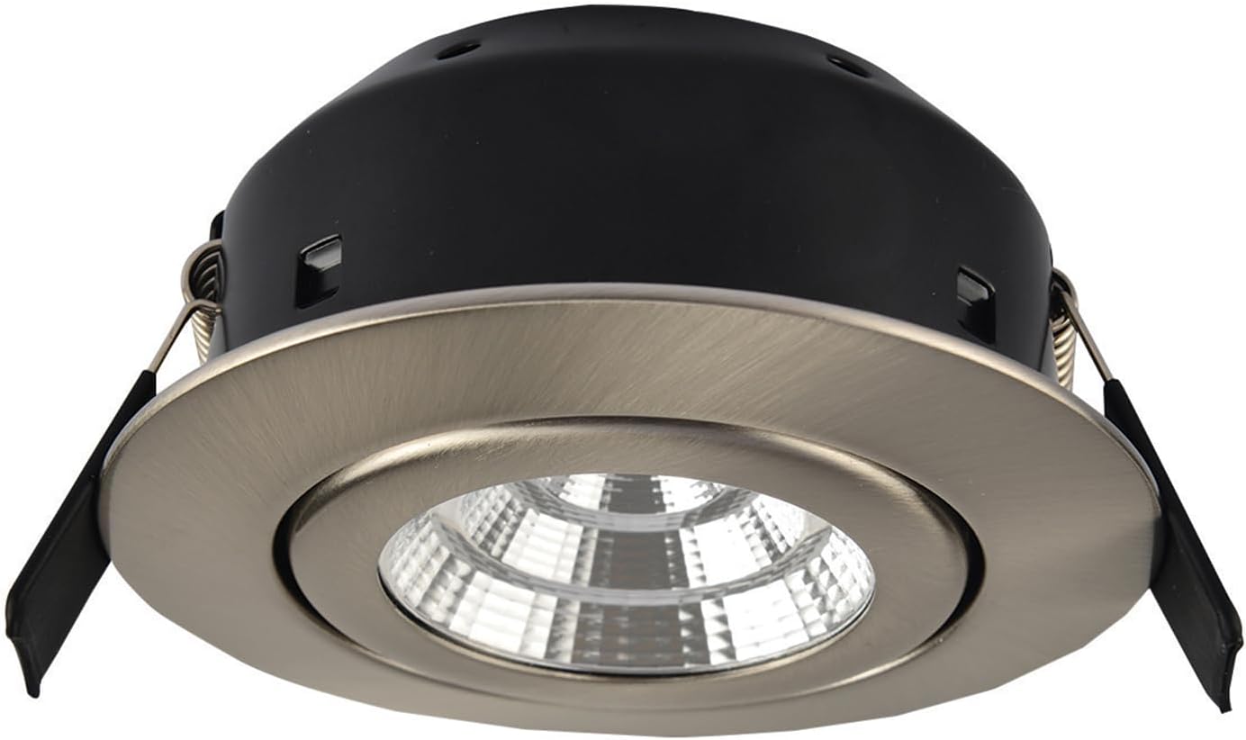 GreenBrook Downlight Low Profile LED White 3000k Tiltable, White or ...